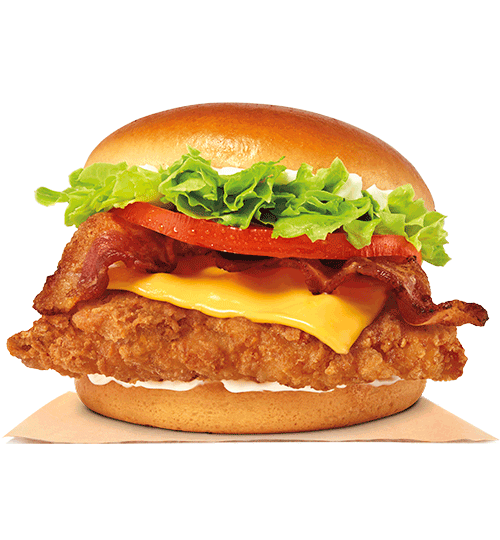 Bacon And Cheese Crispy Chicken Sandwich Burger King®